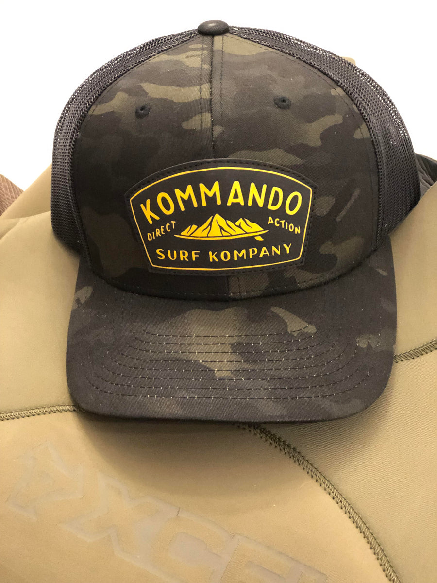 The Recondo - Black and Gold Direct Action Patch – Kommando Surf Kompany